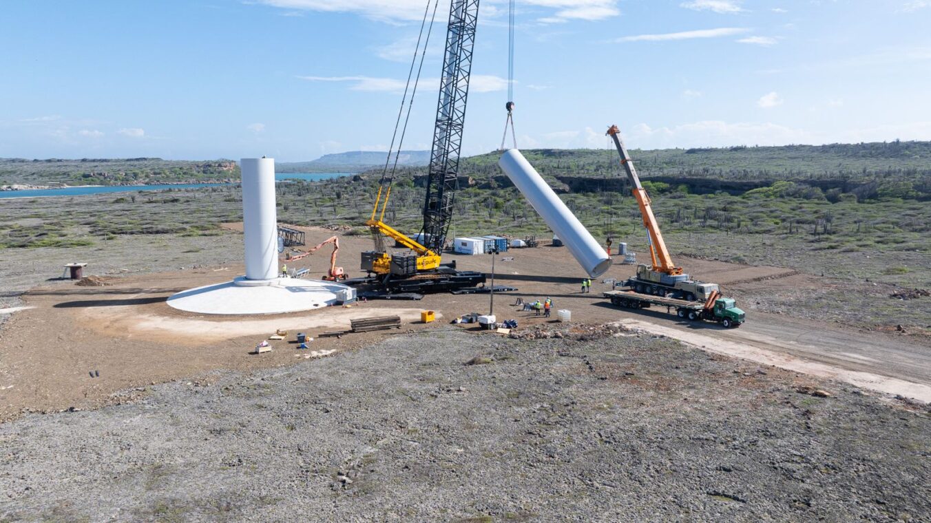 Official start of construction of new wind farm Curaçao | Aspiravi